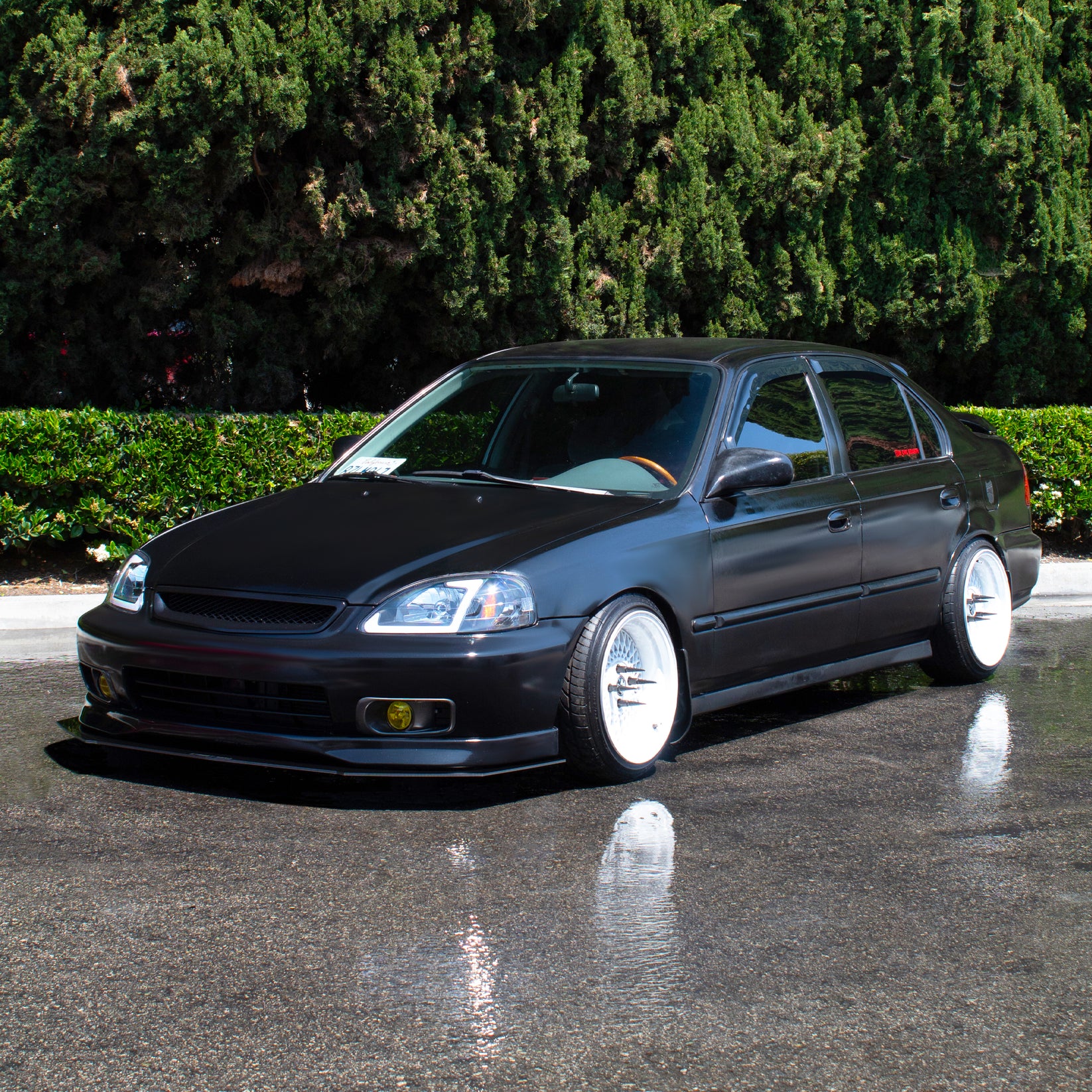 1999-2000 Honda Civic (Type R Style Lip) - Front Splitter – Street Aero
