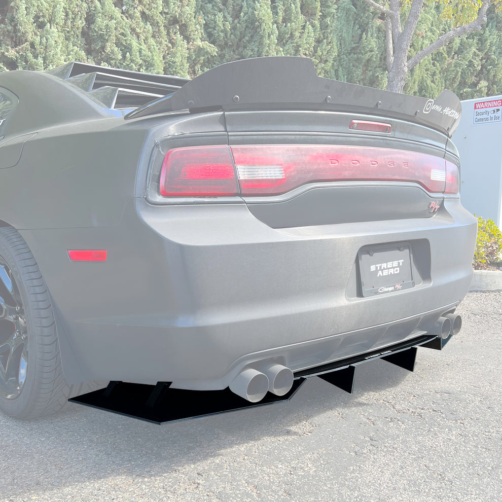 2011-2014 Dodge Charger RT - Rear Diffuser – Street Aero